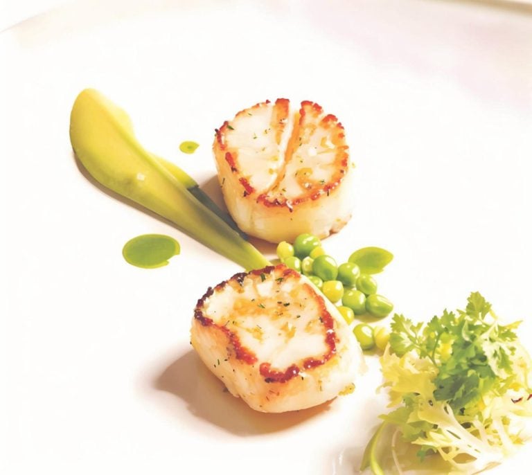 Plating Techniques for Seared Scallops - GC Porcelain