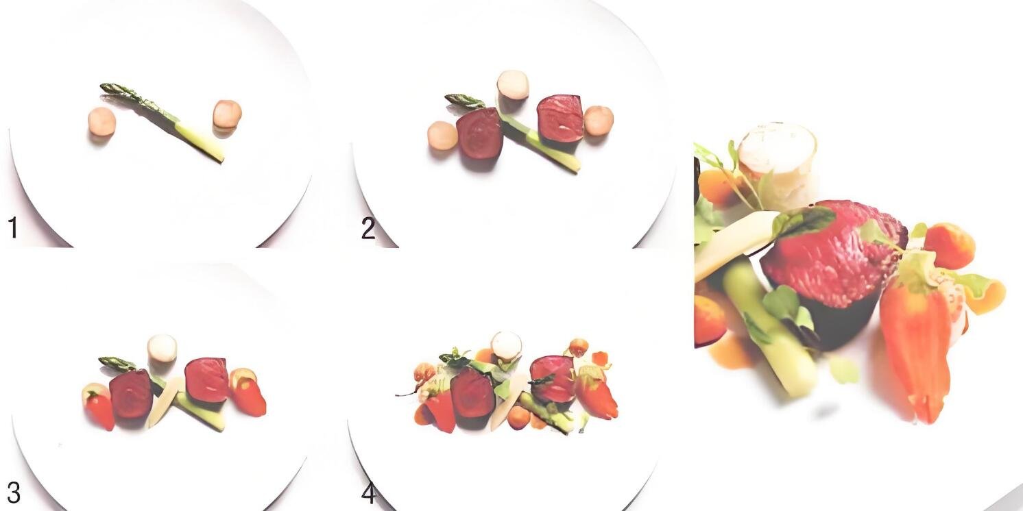 Plating Techniques for French Lamb Chops - GC Porcelain