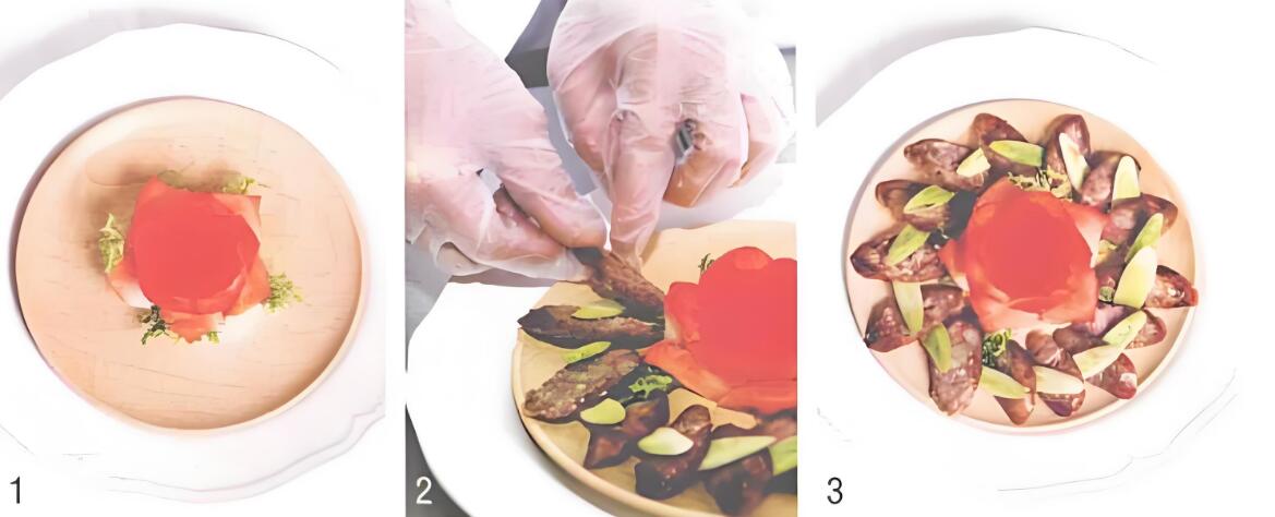 Traditional Taiwanese Sausage Plating Ideas - GC Porcelain