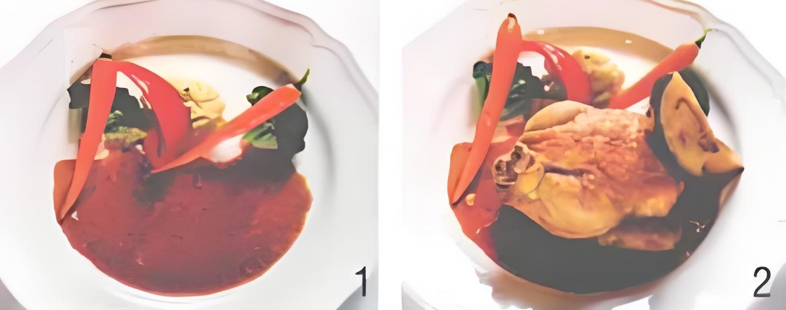 Plating techniques for roasted spring chicken with mustard seeds – GC ...